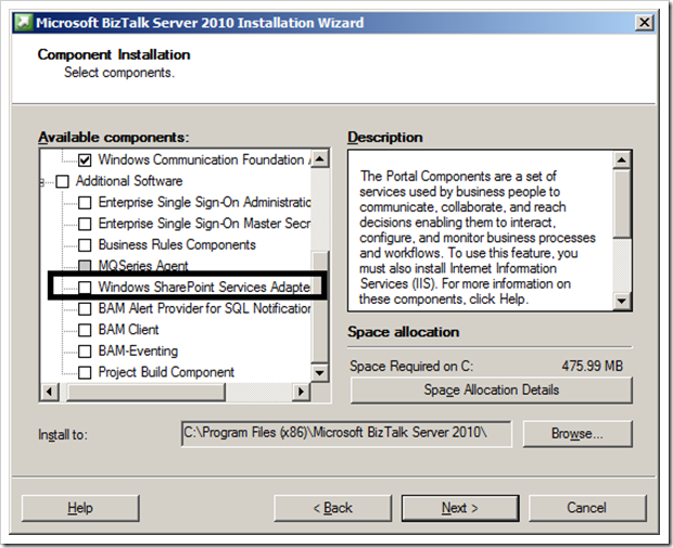 BIA - The BizTalk Intelligence Agency: Installing Windows SharePoint Services Web Service ...